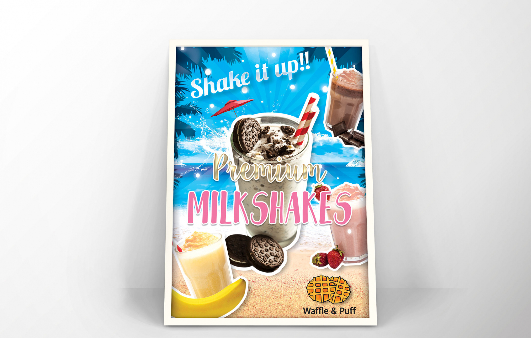 Milk Shake Poster - A Frame • PARKART